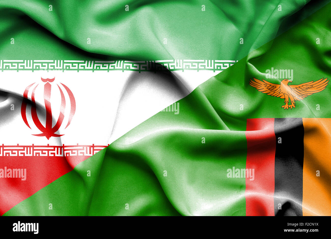 Iran zimbabwe flag hi-res stock photography and images - Alamy