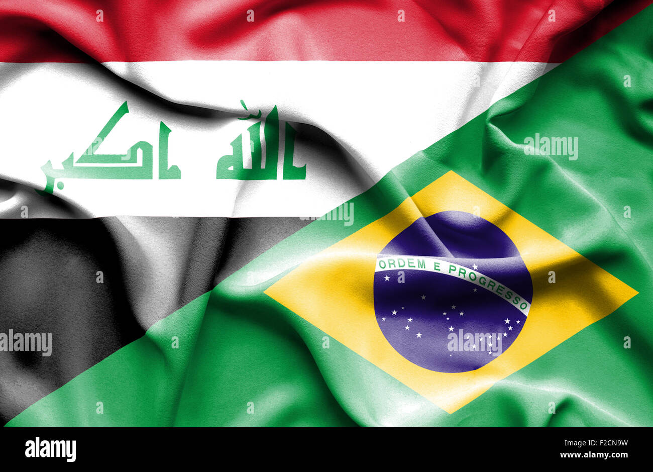 Iraq brazil flag hi-res stock photography and images - Alamy