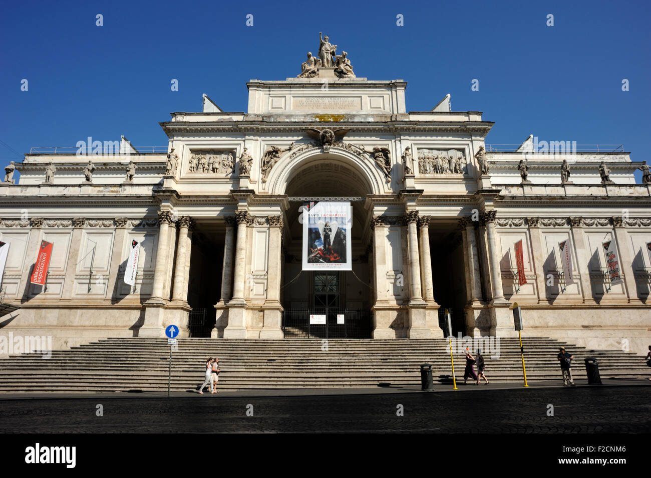 Italy, Rome, Via Nazionale, Palazzo delle Esposizioni Stock Photo - Alamy