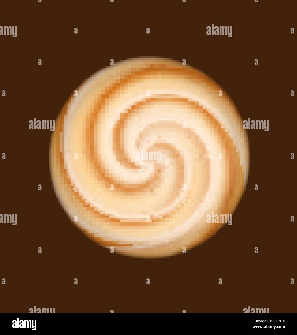 Yogurt and coffee Stock Vector Images - Alamy