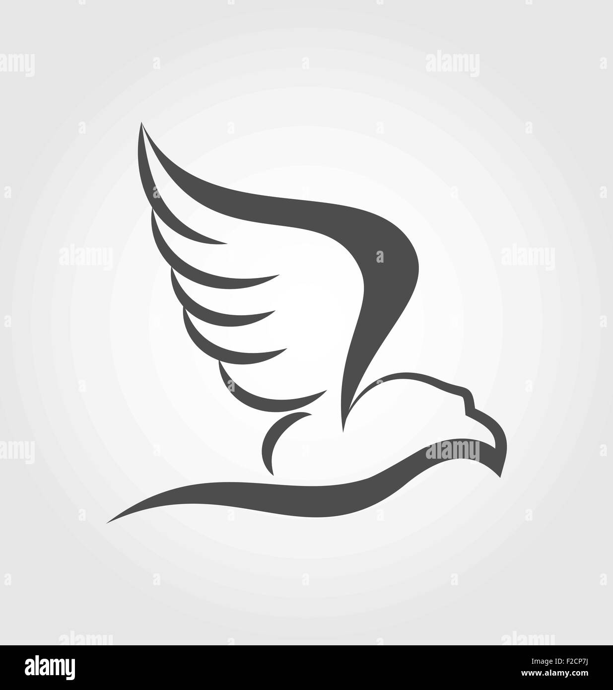 Stylized eagle hi-res stock photography and images - Alamy