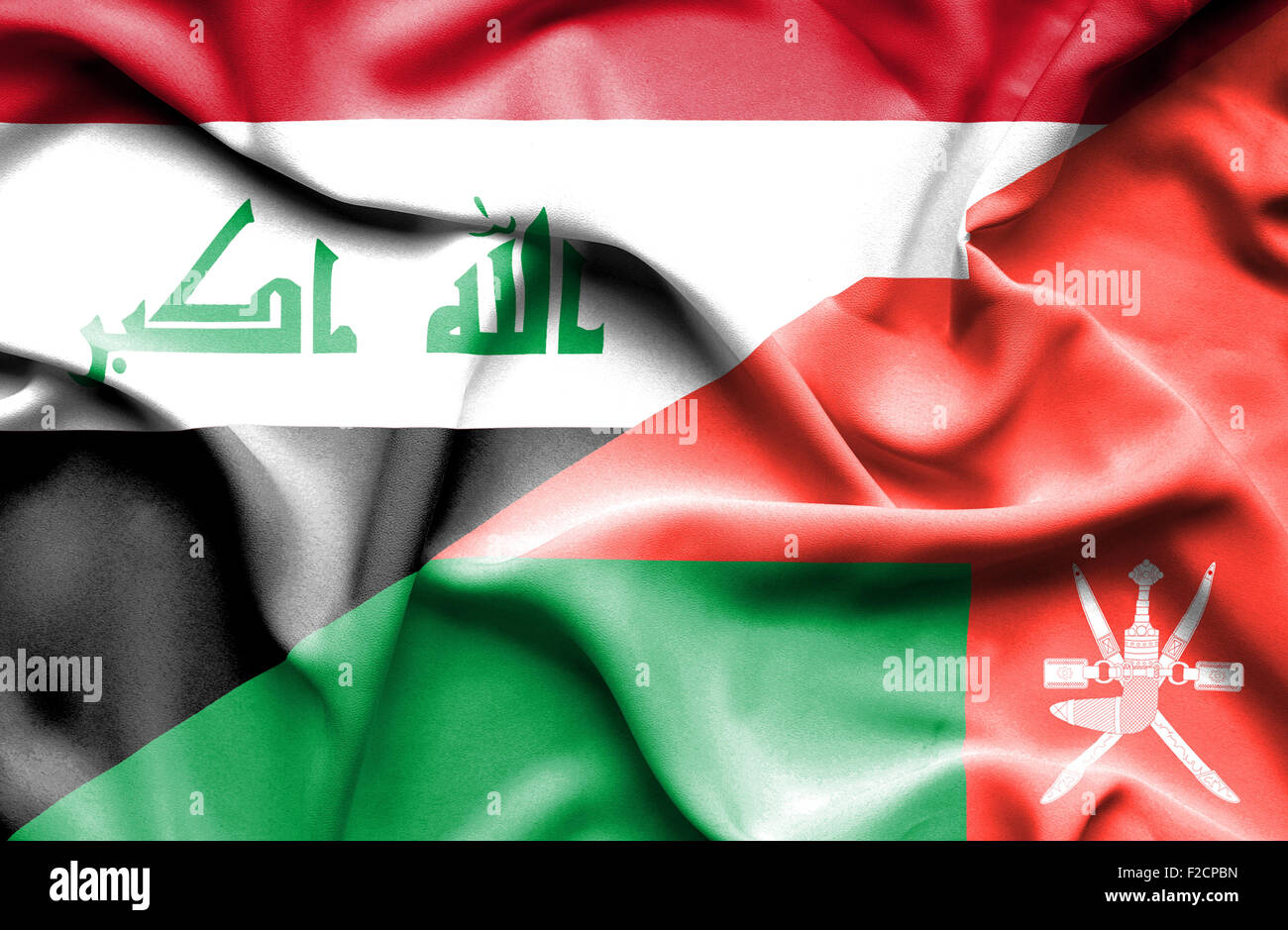 Iraq oman flag hi-res stock photography and images - Alamy