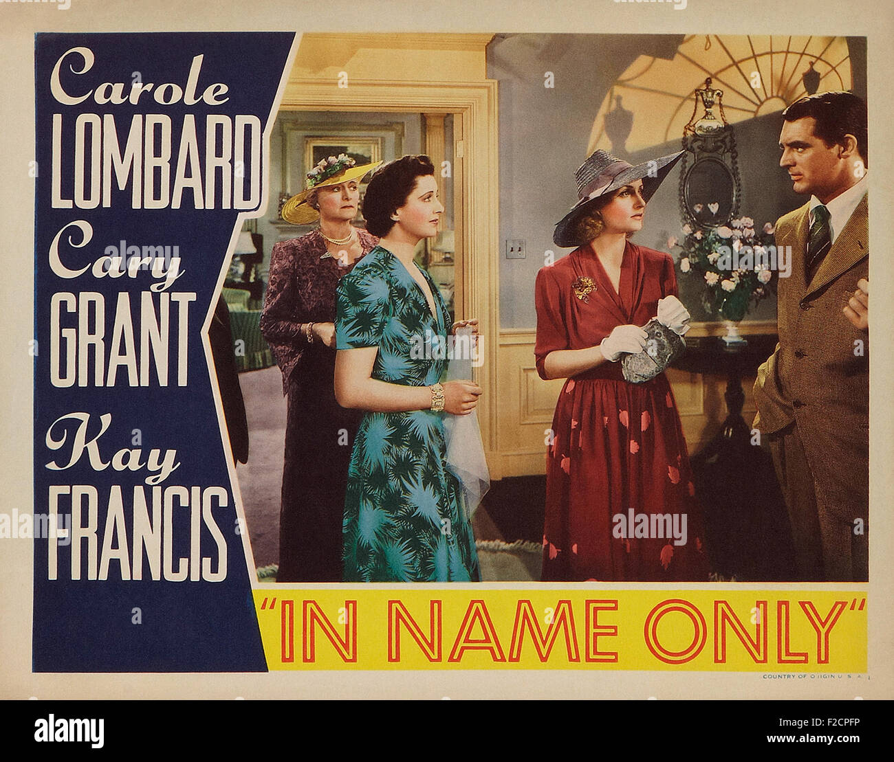 In Name Only 05 - Movie Poster Stock Photo - Alamy