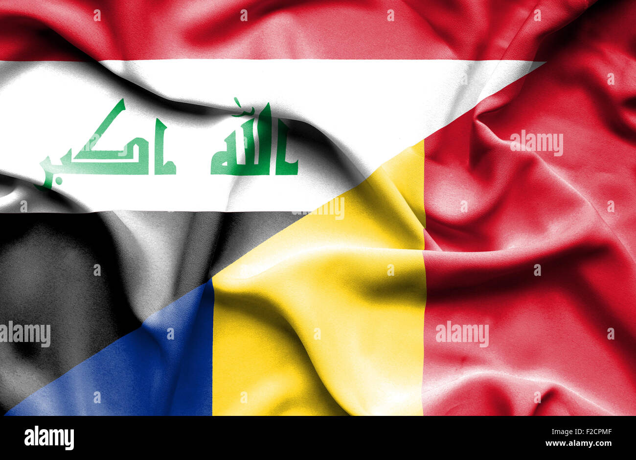 Romania iraq flag hi-res stock photography and images - Alamy
