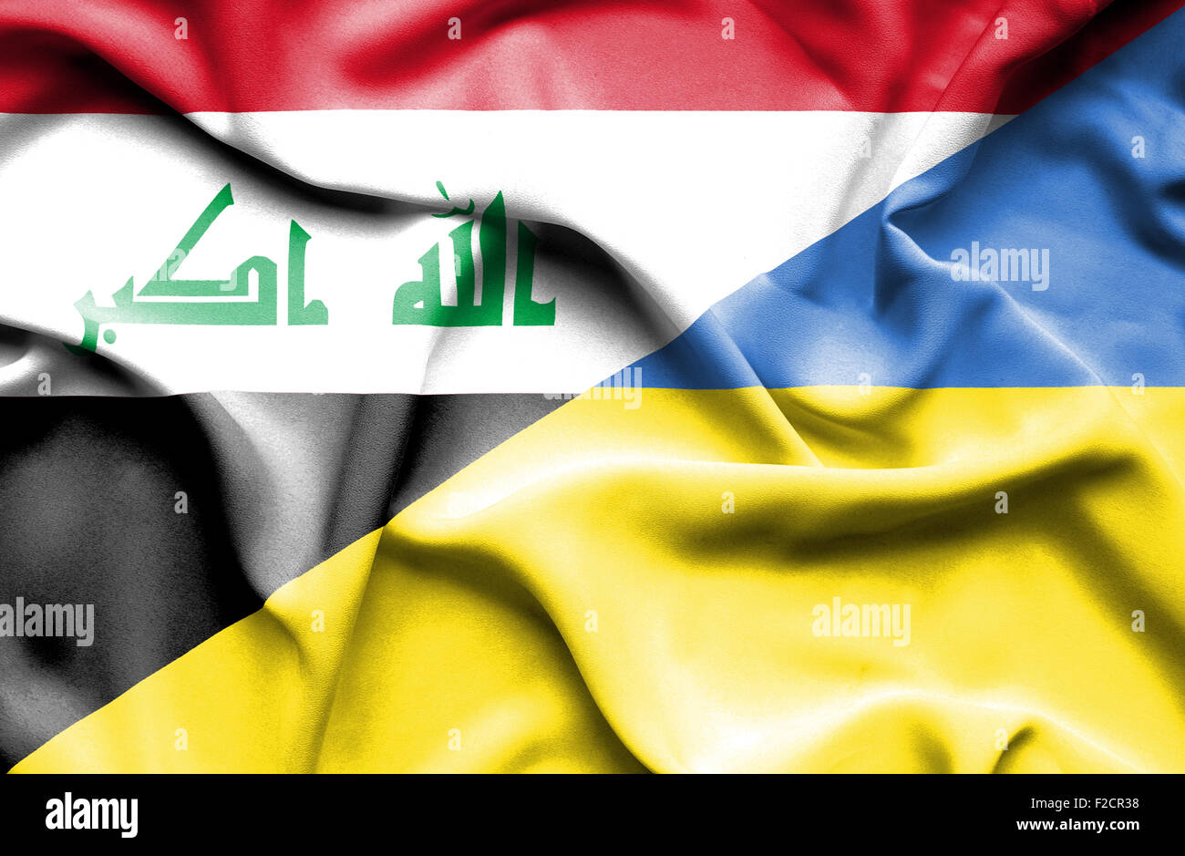 Ukraine iraq flag hi-res stock photography and images - Alamy