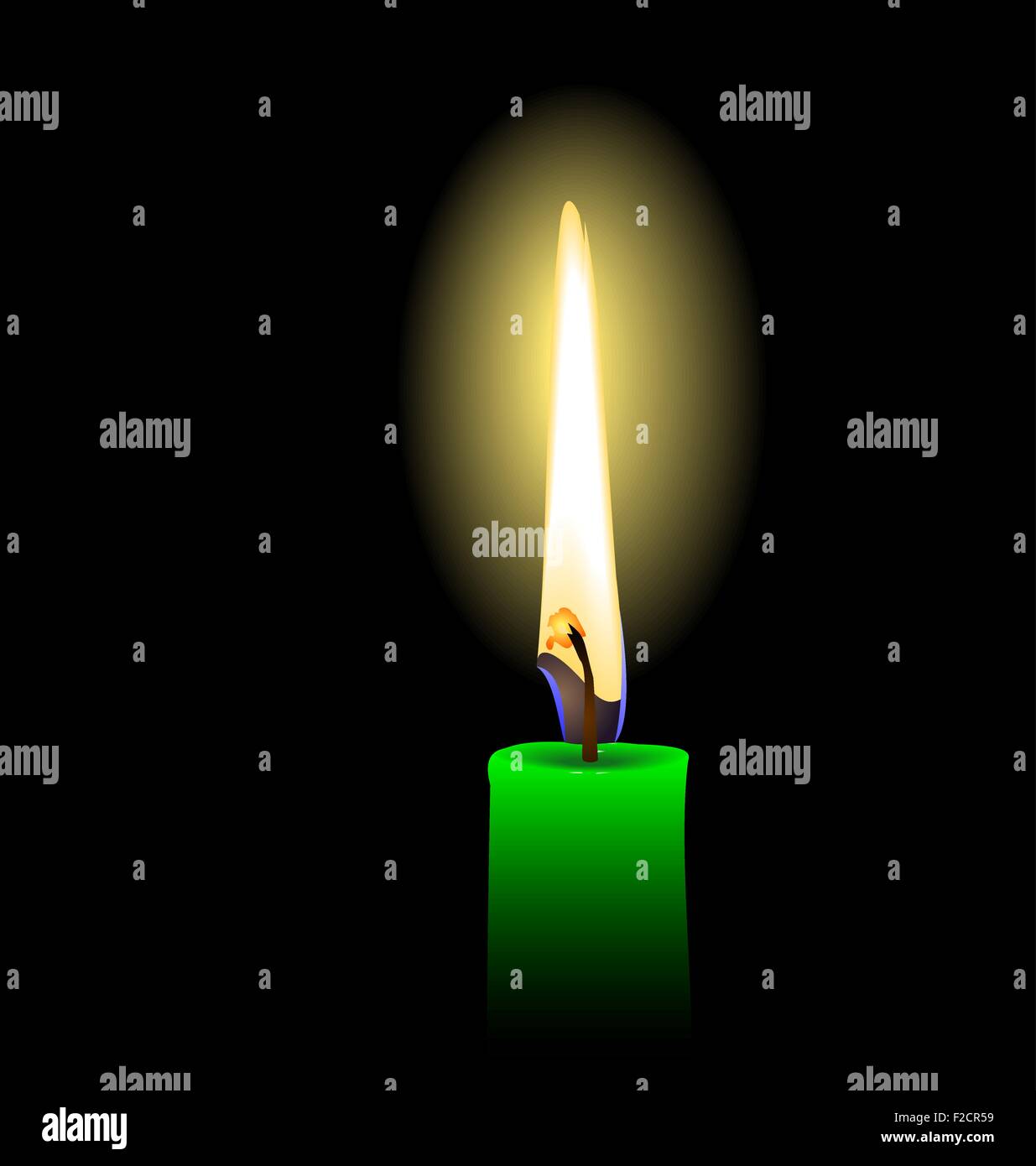 Lit cathedral Stock Vector Images - Alamy