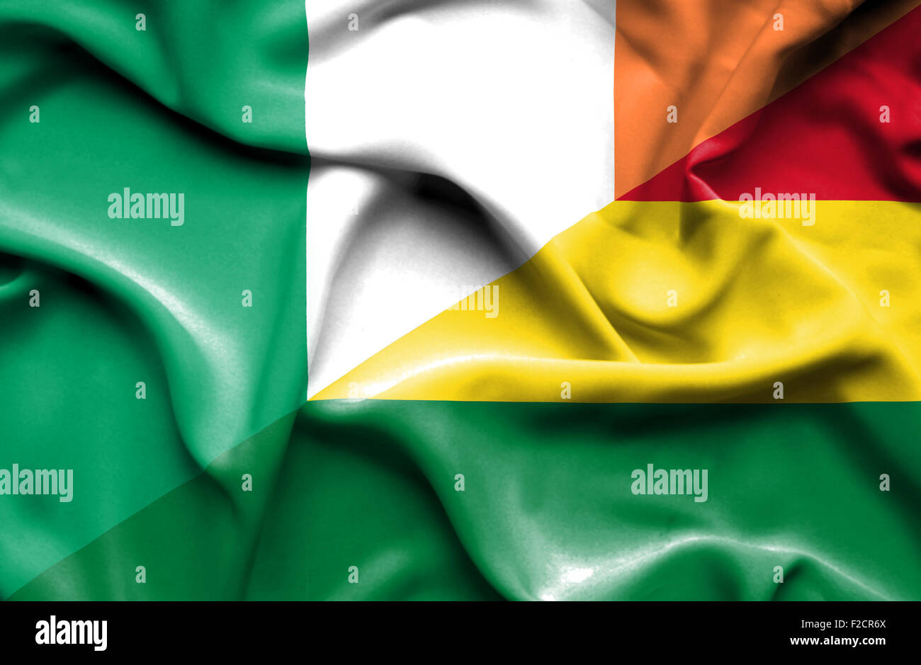 Bolivia ireland flag hi-res stock photography and images - Alamy