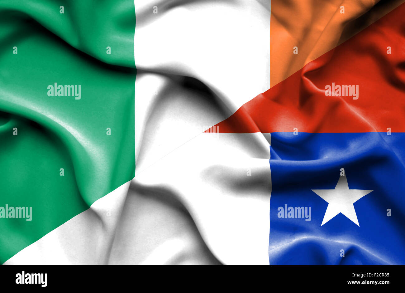 Ireland chile flag hi-res stock photography and images - Alamy