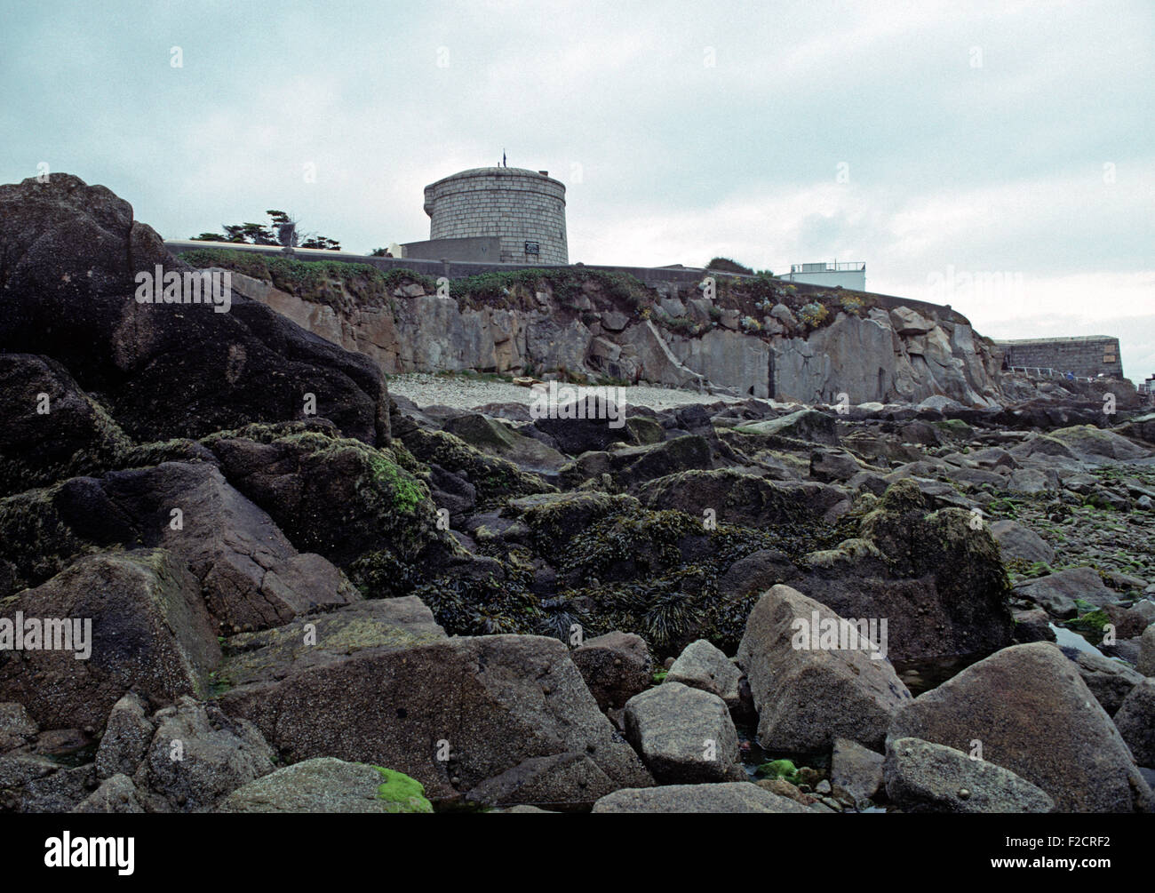 James Joyce Martello Tower and museum, Sandycove, Dublin, Ireland Stock ...