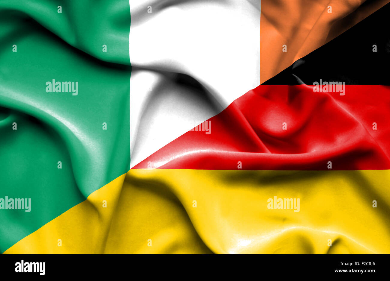 Irish and german flags hi-res stock photography and images - Alamy