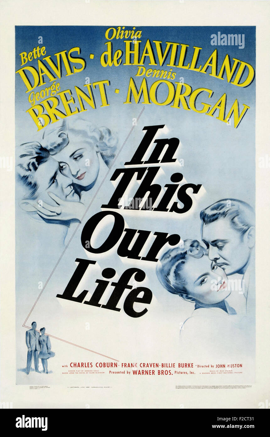 In This Our Life 01 - Movie Poster Stock Photo - Alamy