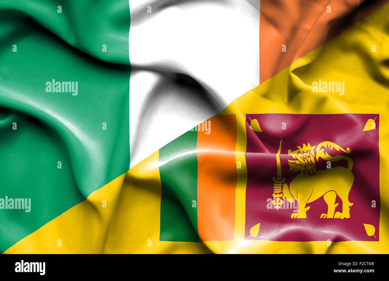 Sri lanka ireland flags hi-res stock photography and images - Alamy