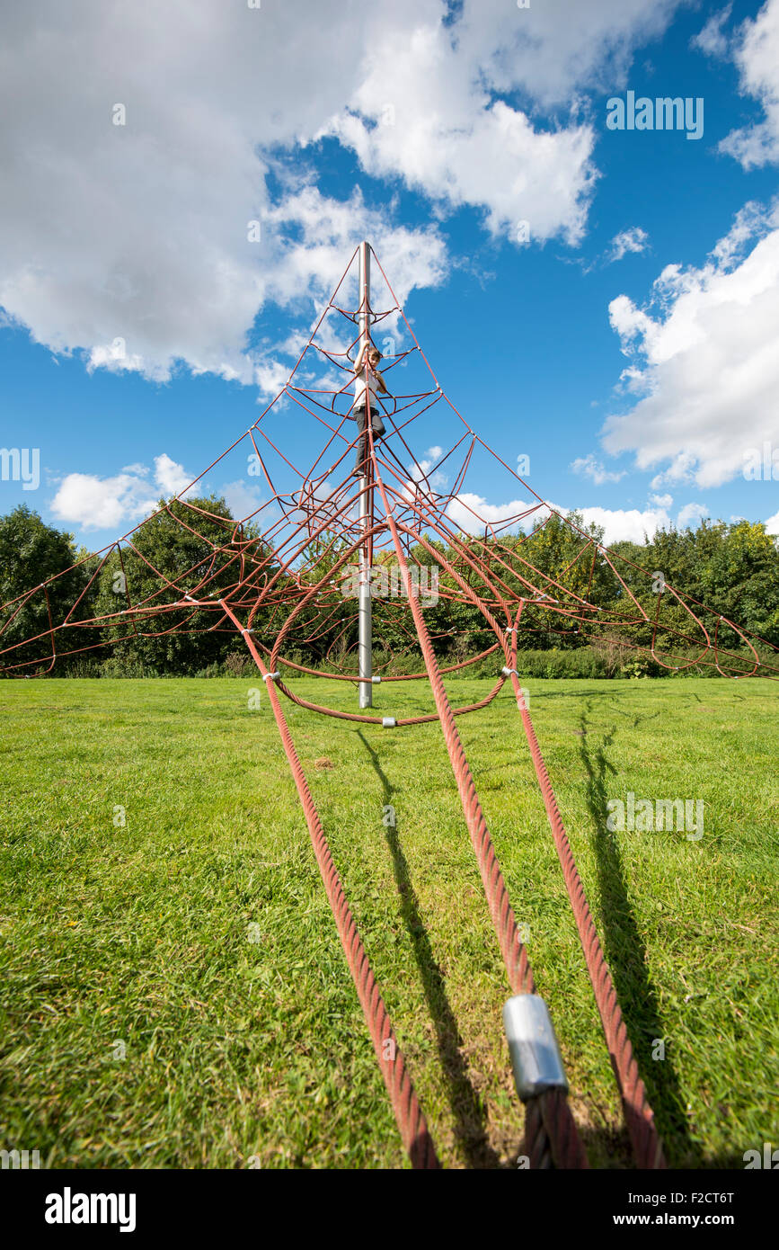 Rope pyramid hi-res stock photography and images - Alamy
