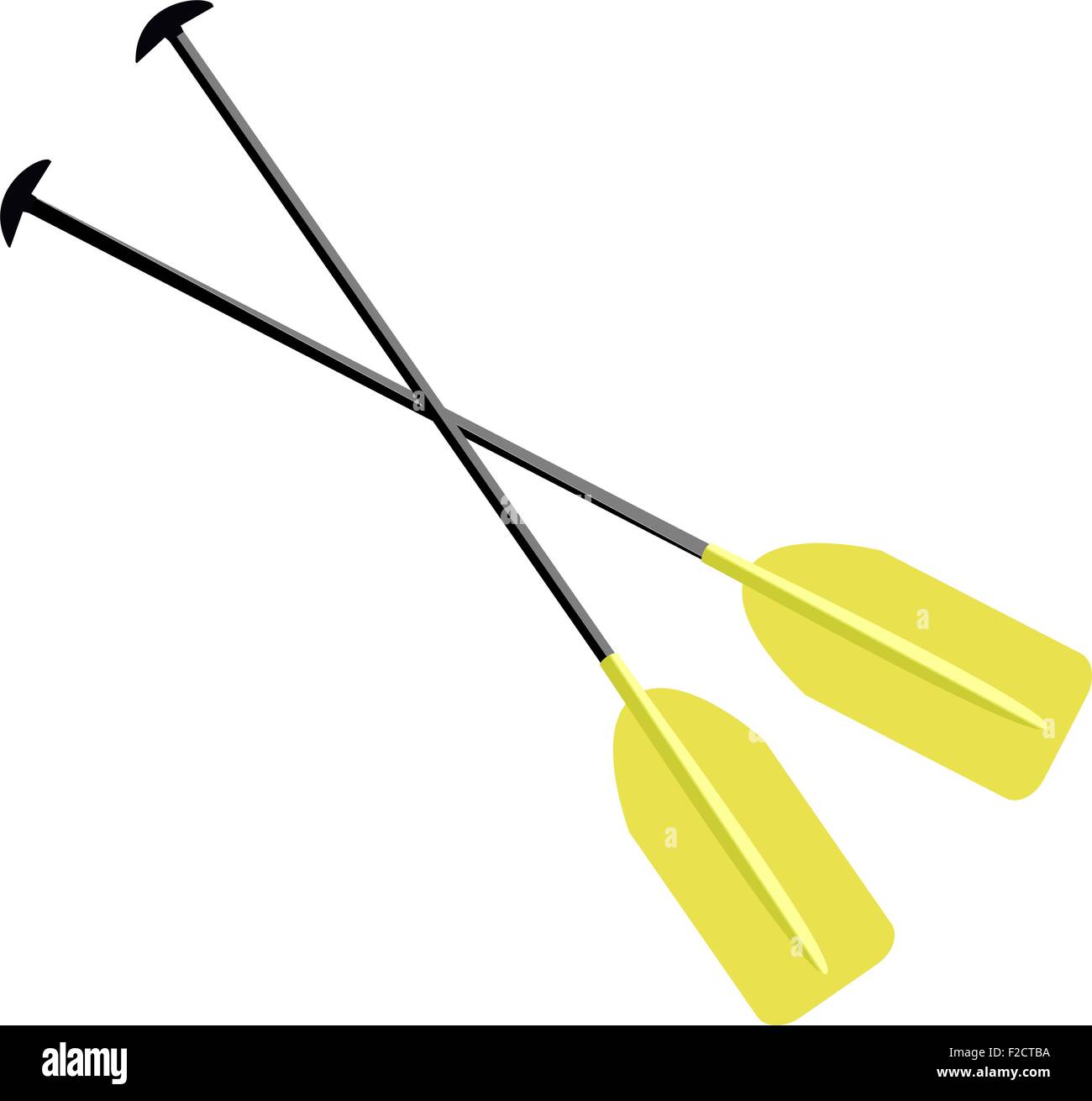 Realistic illustration sport oar Stock Vector Image & Art - Alamy