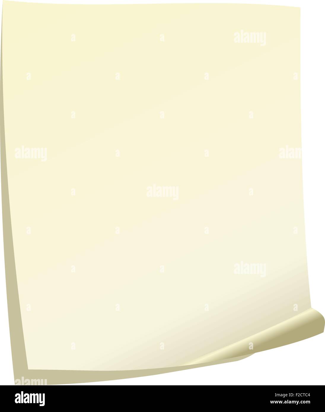Blank paper cards vector Stock Vector Images - Alamy