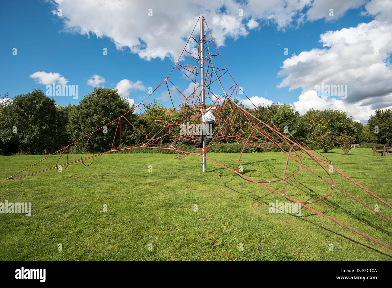 Rope pyramid hi-res stock photography and images - Alamy