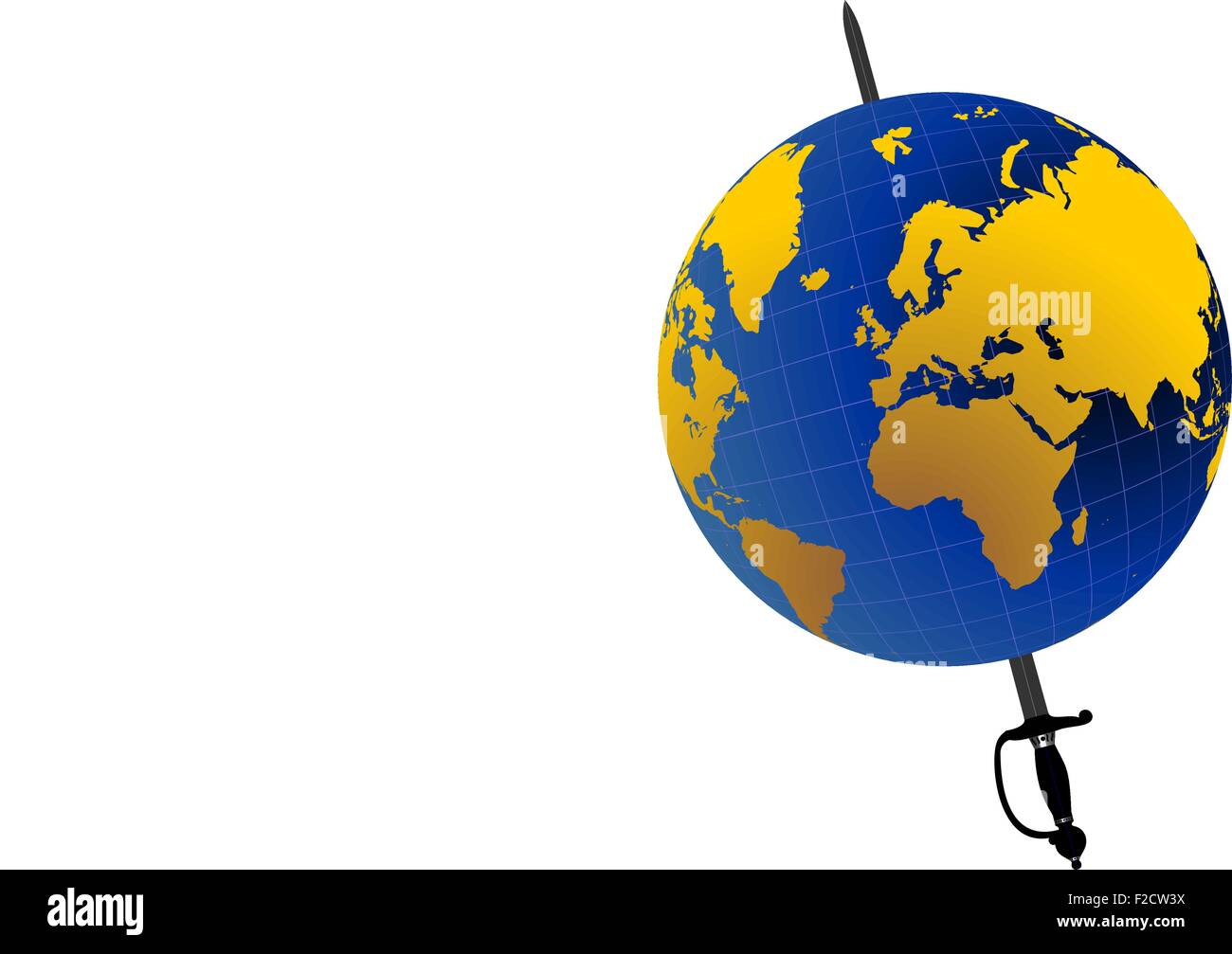 planet and sword Stock Vector Image & Art - Alamy