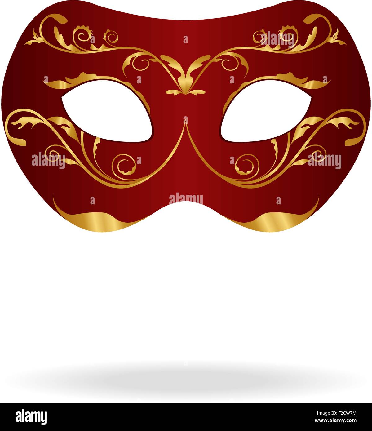 Illustration of realistic carnival or theater mask Stock Vector Image ...