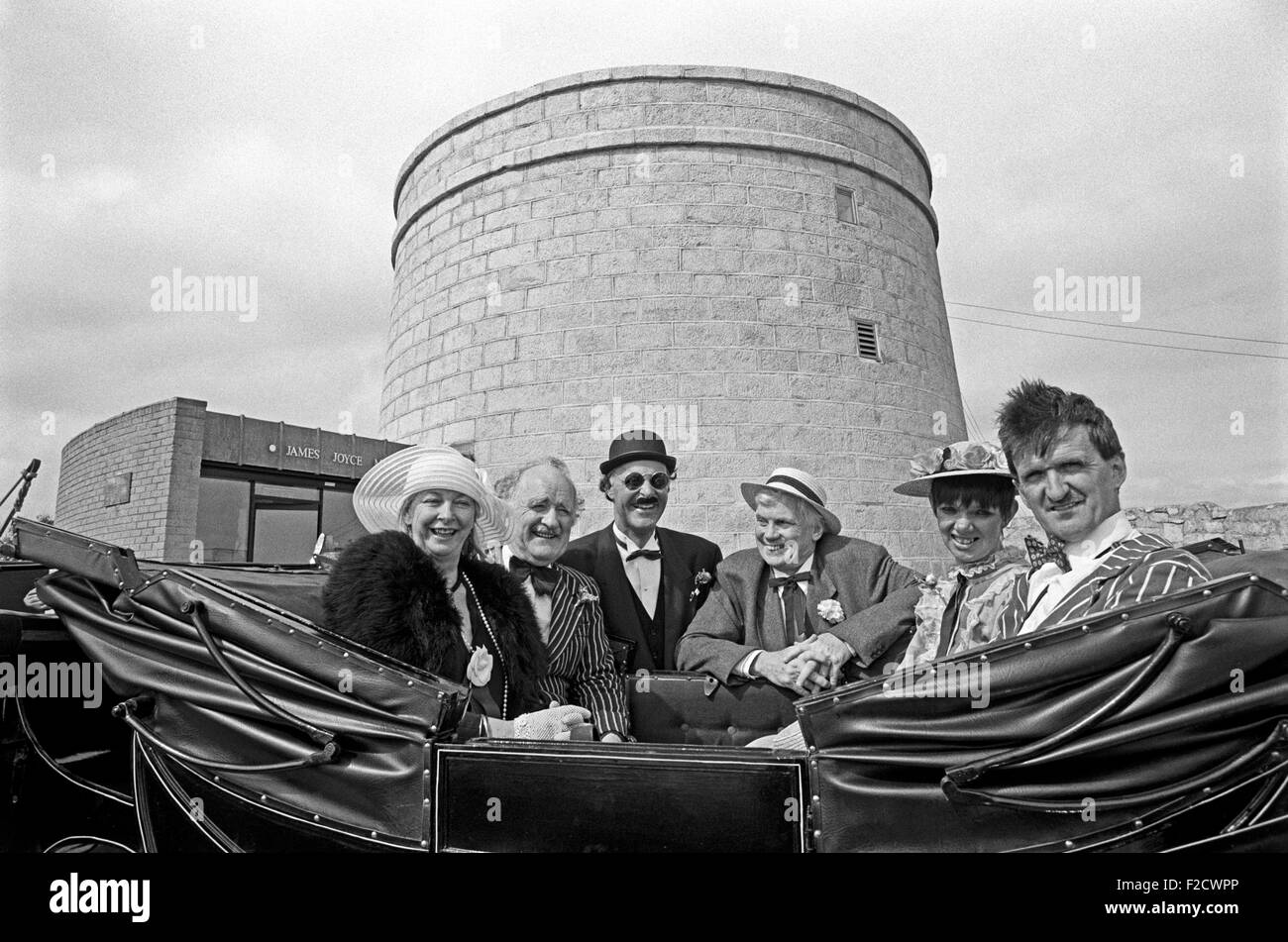 James joyce tower and museum Black and White Stock Photos & Images - Alamy