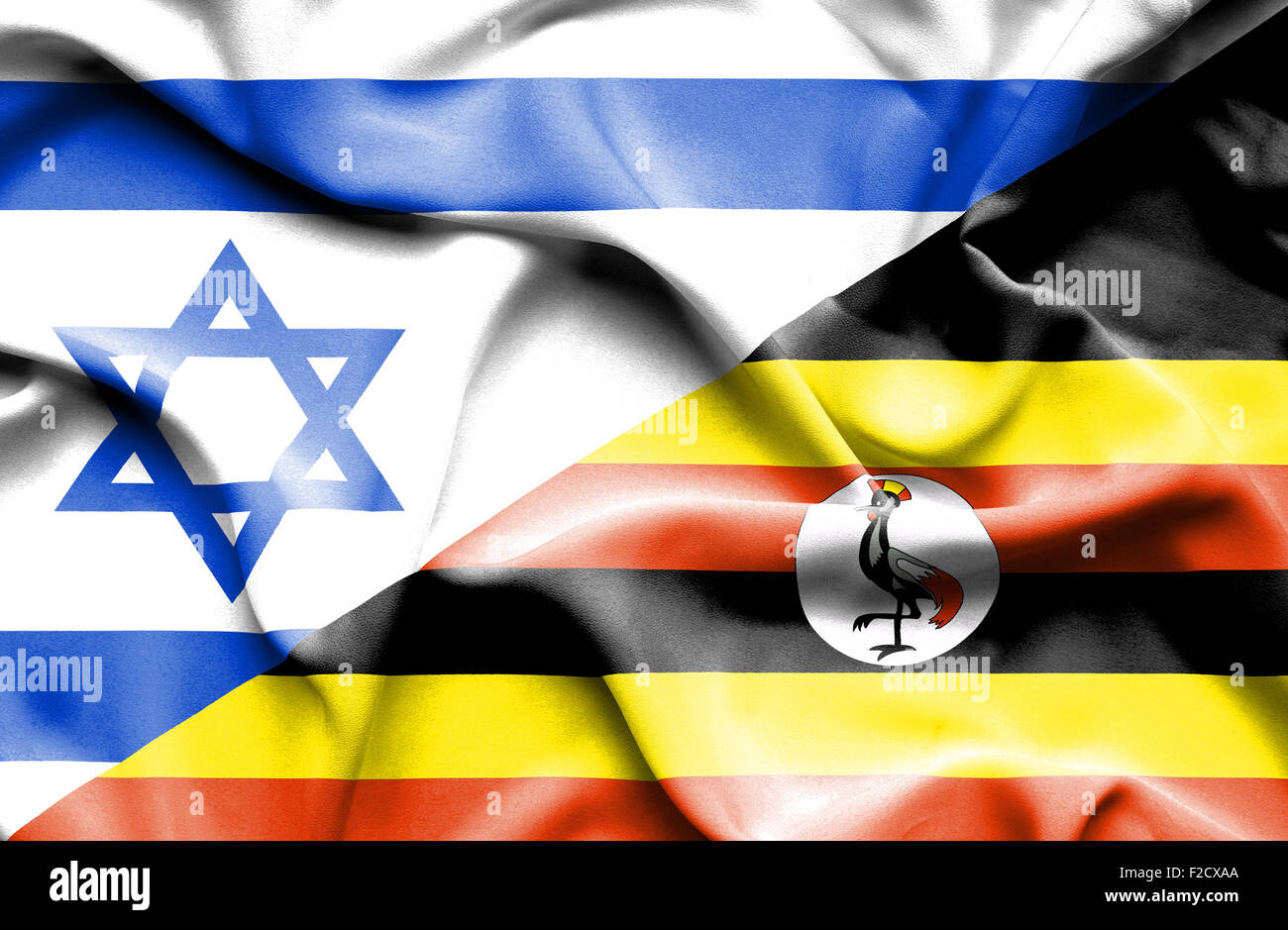 Israel uganda flag hi-res stock photography and images - Alamy