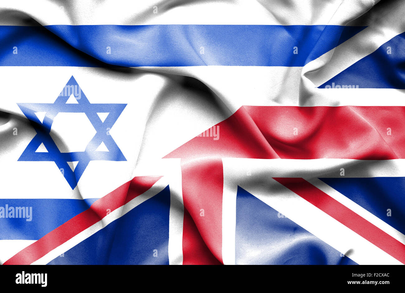 Flags united great britain israel hi-res stock photography and images ...