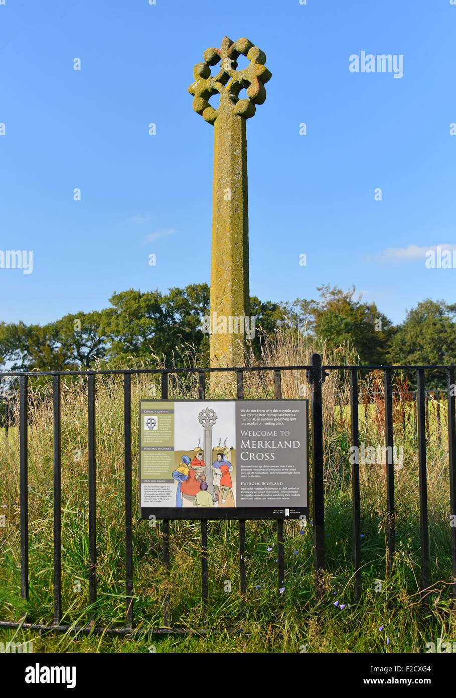 Merkland Cross. Woodhouse Farm, Kirtlebridge, Dumfries and Galloway ...