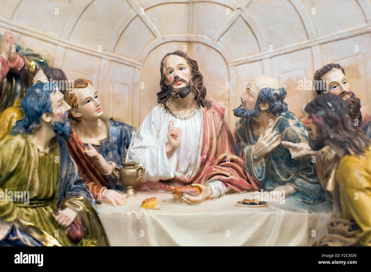 Jesus christ dinner hi-res stock photography and images - Alamy