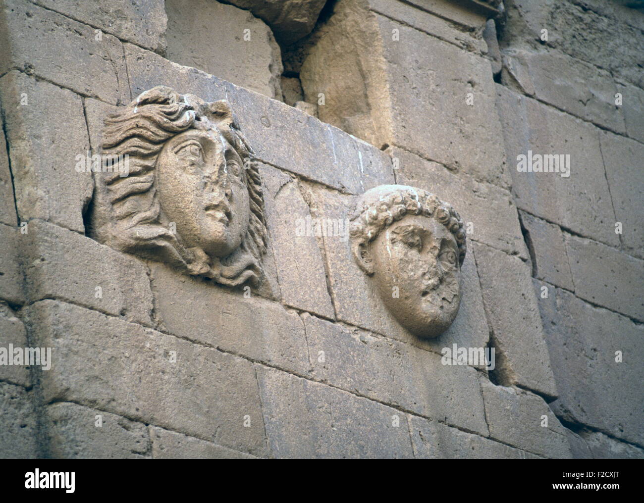 The ancient 3rd century BC pre-Christian temple complex of Hatra in NW ...