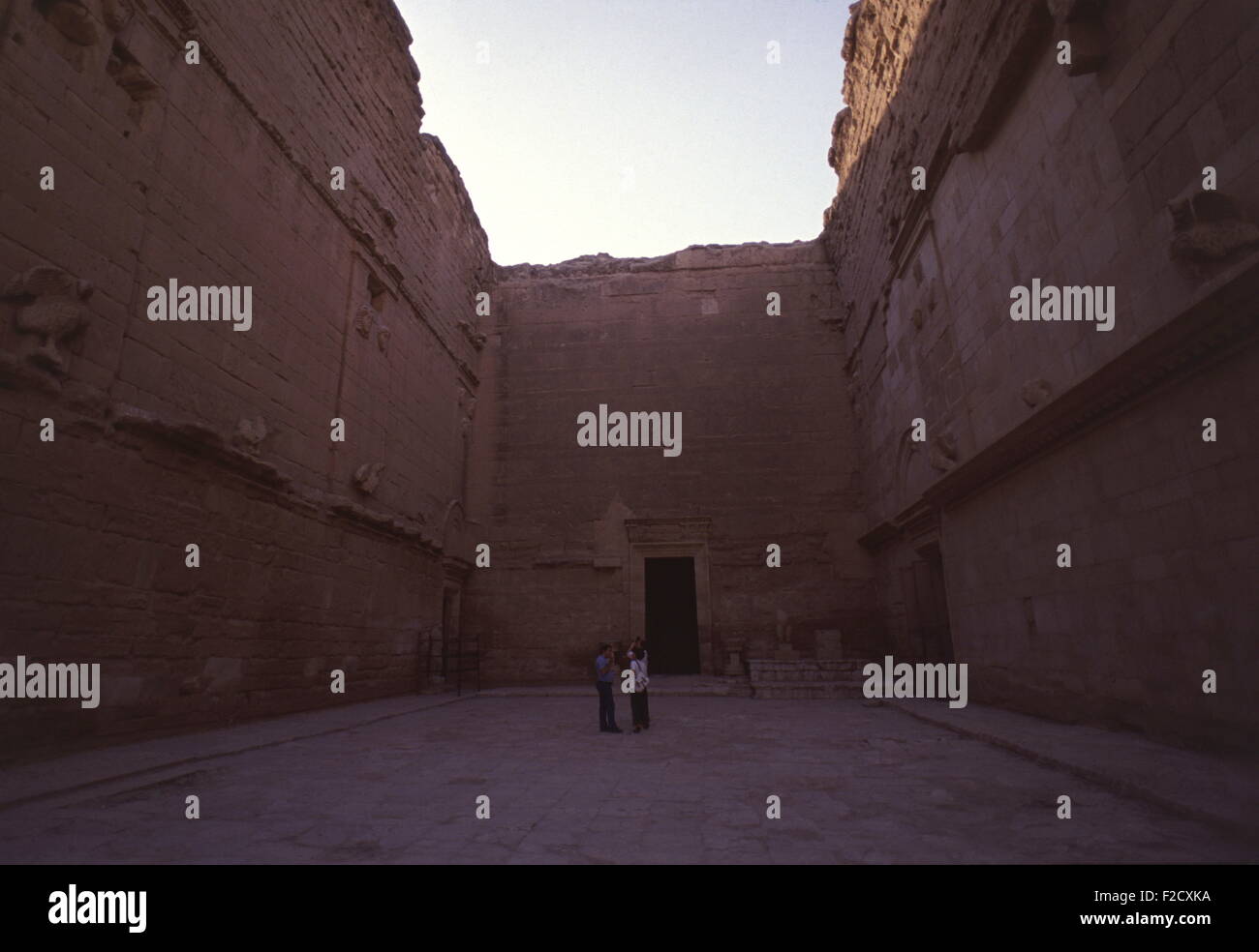 The ancient 3rd century BC pre-Christian temple complex of Hatra in NW ...