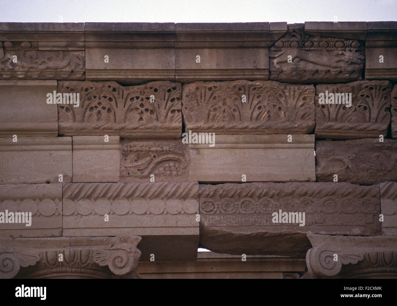 The ancient 3rd century BC pre-Christian temple complex of Hatra in NW ...