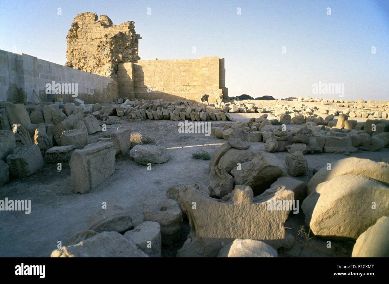 The ancient 3rd century BC pre-Christian temple complex of Hatra in NW ...