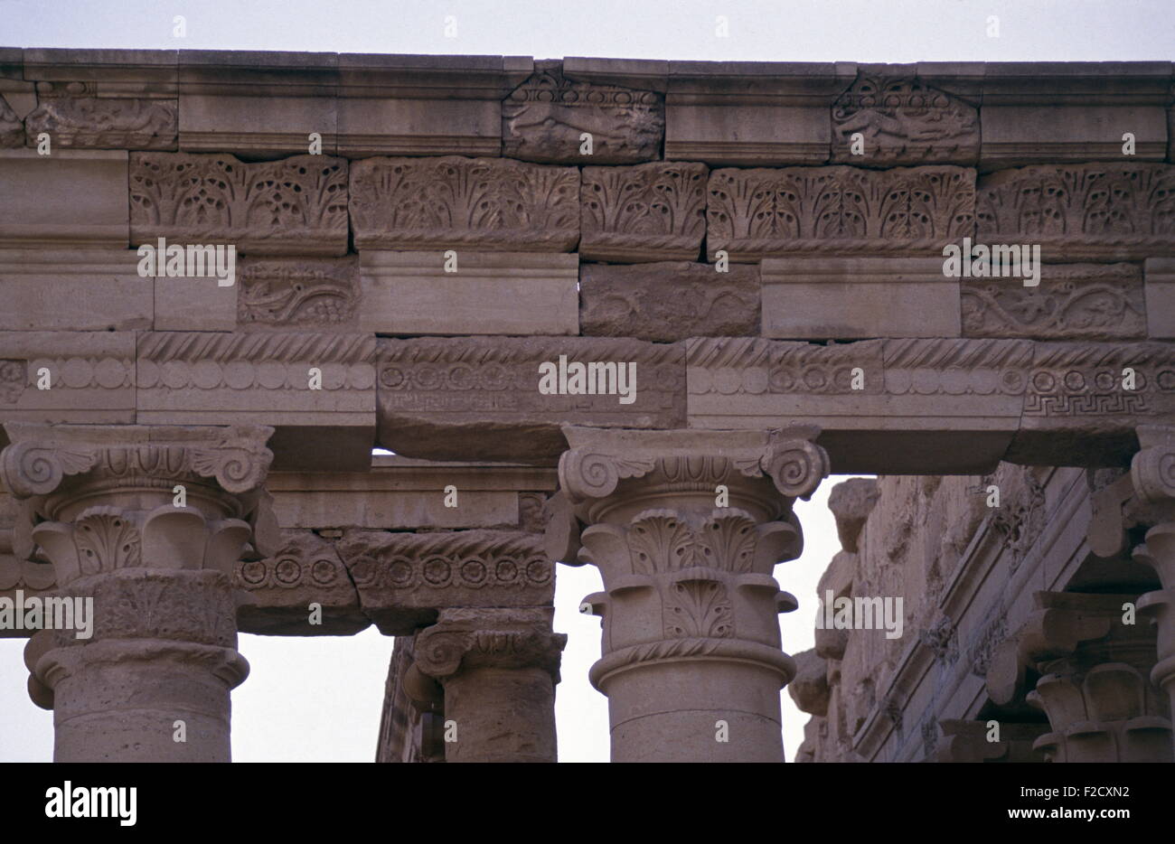 The ancient 3rd century BC pre-Christian temple complex of Hatra in NW ...