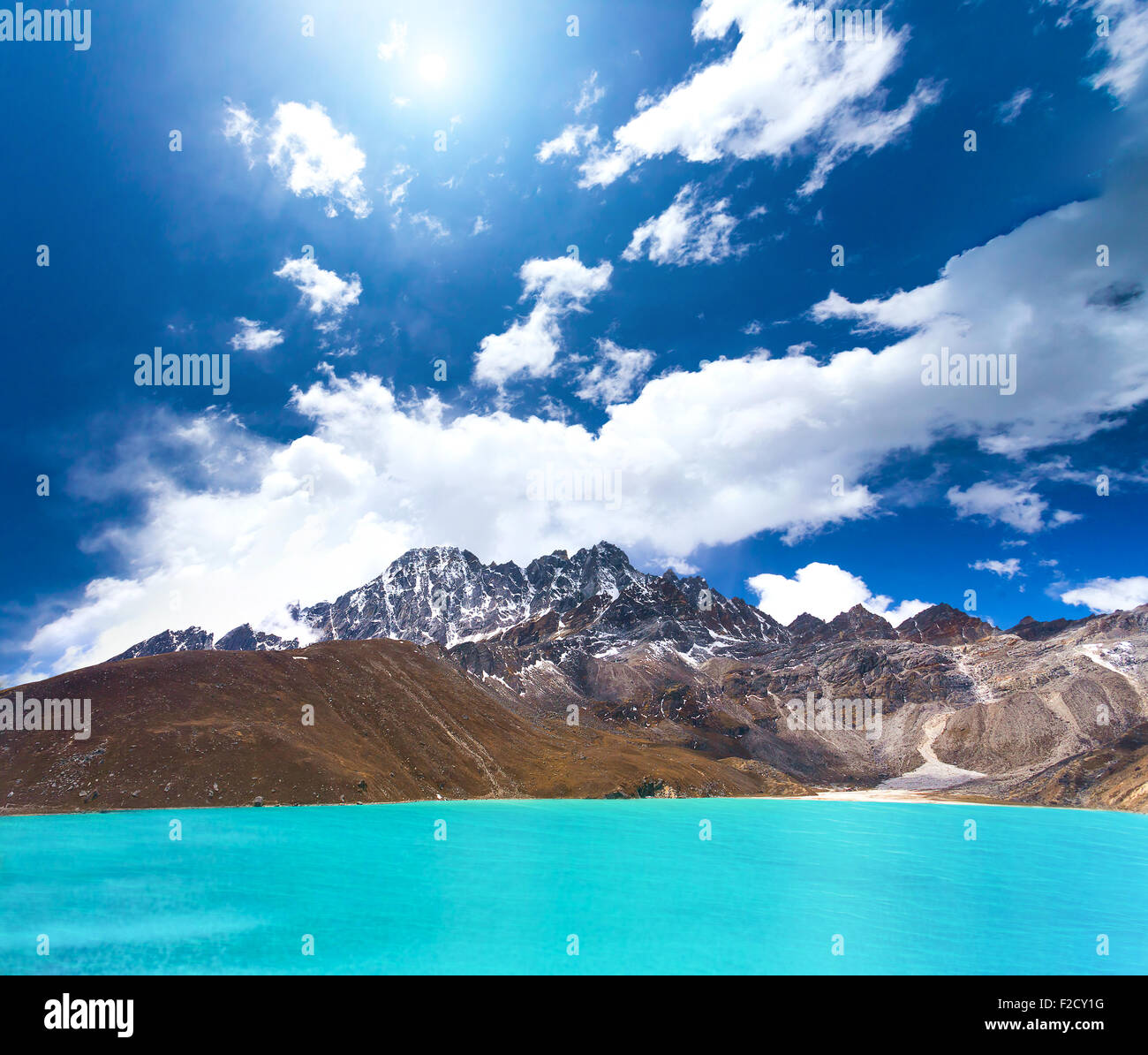 Gokyo Lake in Nepal Stock Photo - Alamy