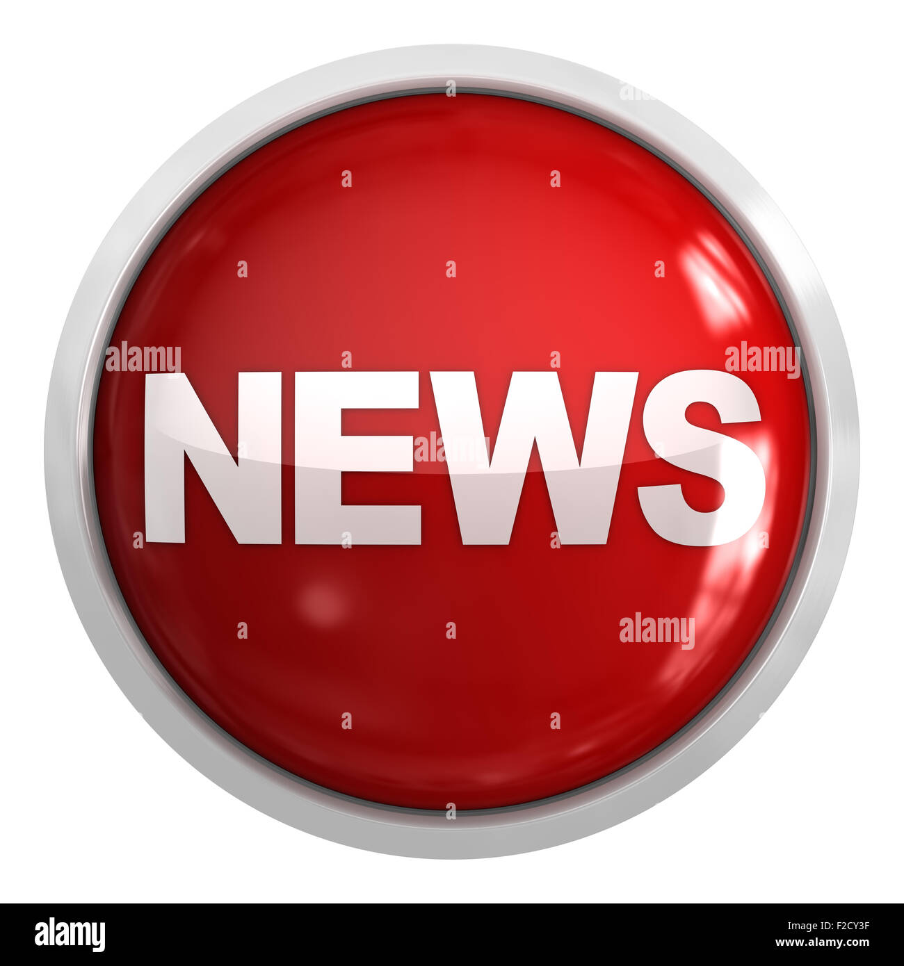 News button , This is a computer generated and 3d rendered picture ...