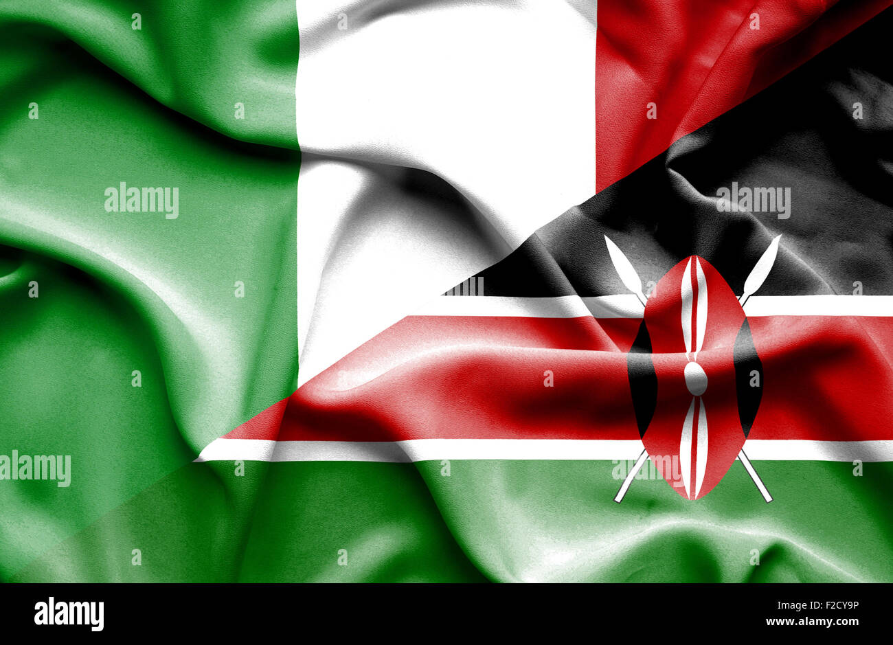 Italy kenya flag hi-res stock photography and images - Alamy