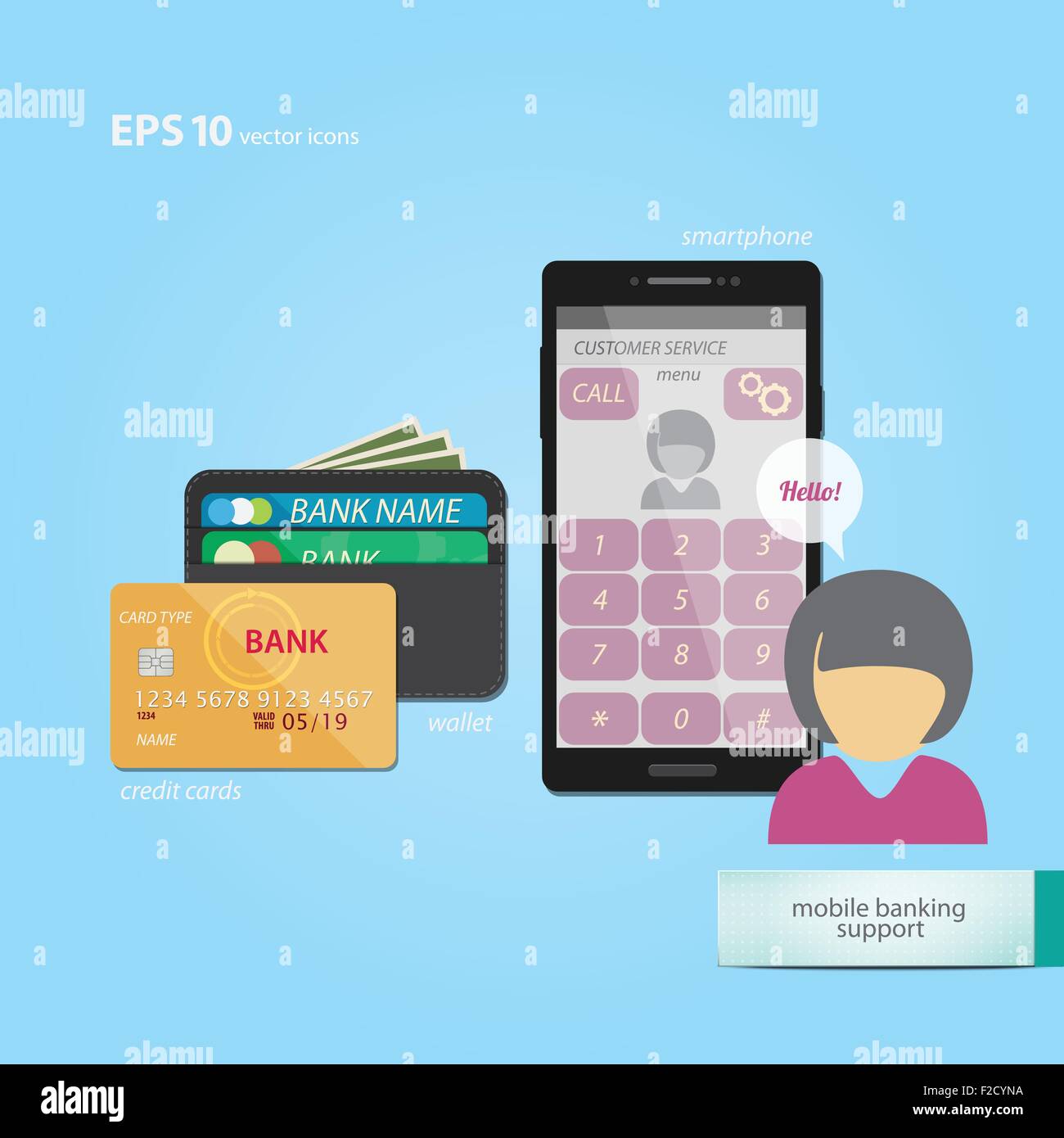 Secure mobile banking app hi-res stock photography and images - Alamy