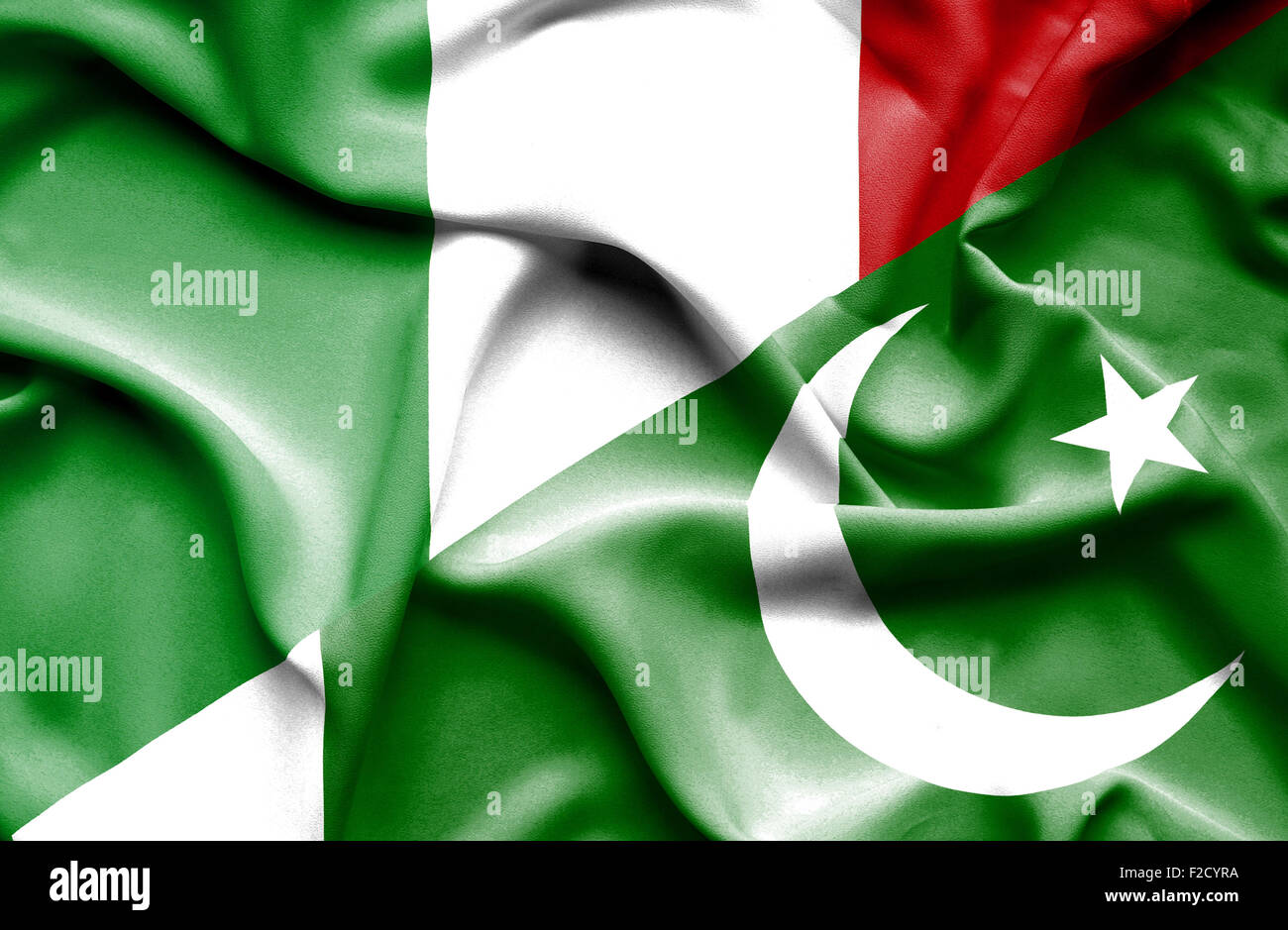 Pakistan italy flag hi-res stock photography and images - Alamy