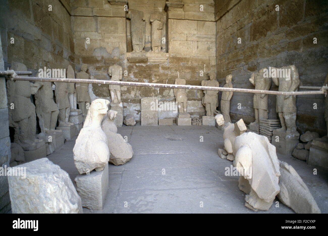 The ancient 3rd century BC pre-Christian temple complex of Hatra in NW ...