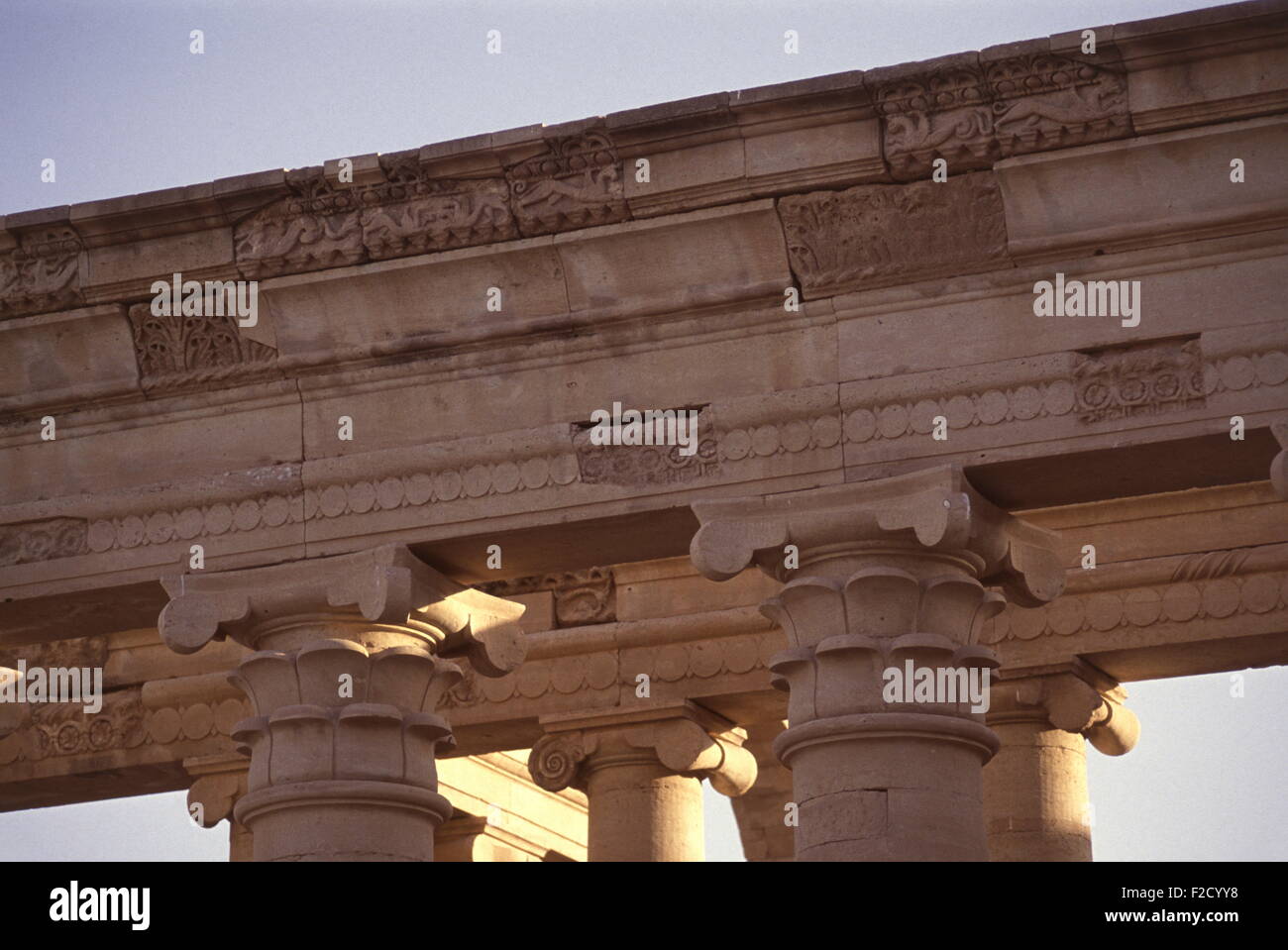 The ancient 3rd century BC pre-Christian temple complex of Hatra in NW ...