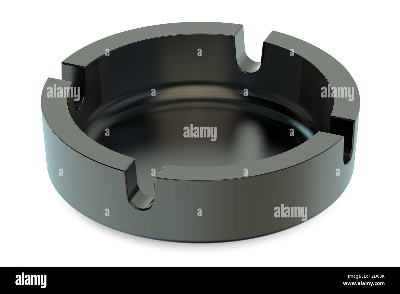 Empty Ashtray isolated on white background Stock Photo - Alamy