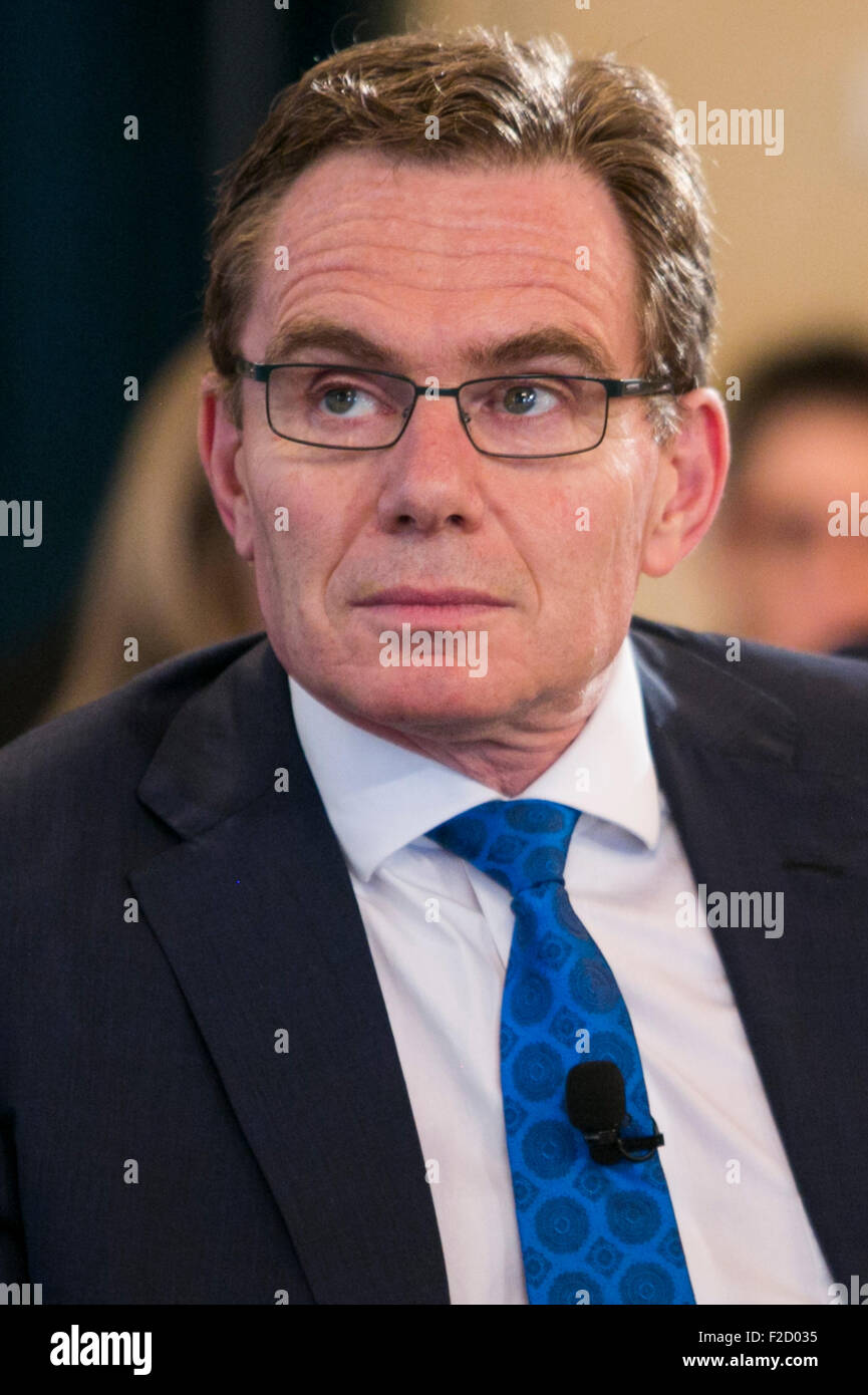 Washington DC, USA. 16th September, 2015. Andrew Mackenzie, CEO of BHP ...
