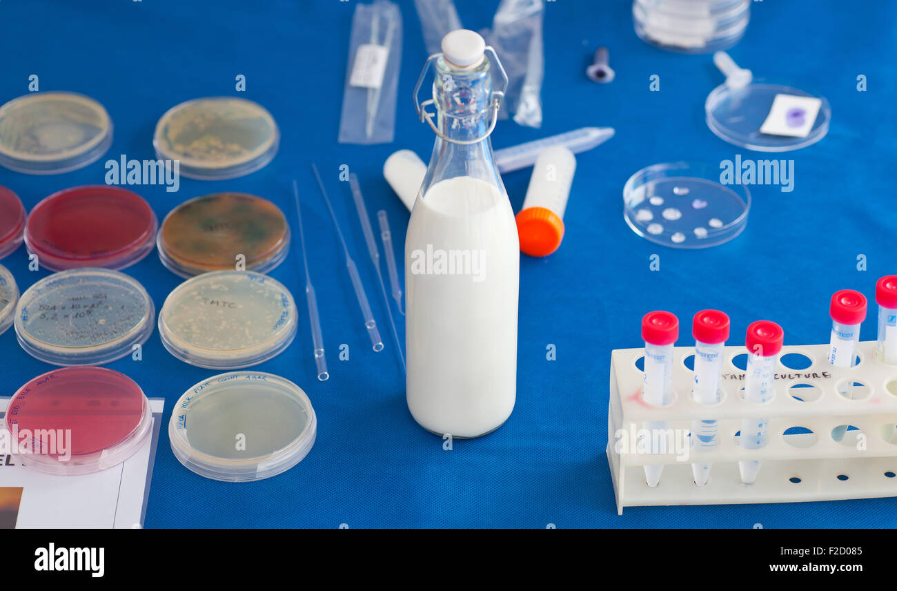 Milk test tube hi-res stock photography and images - Alamy