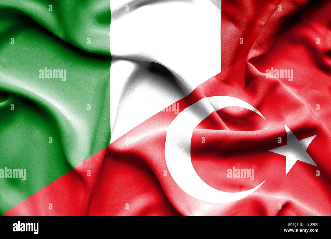 Italy turkey flag hi-res stock photography and images - Alamy