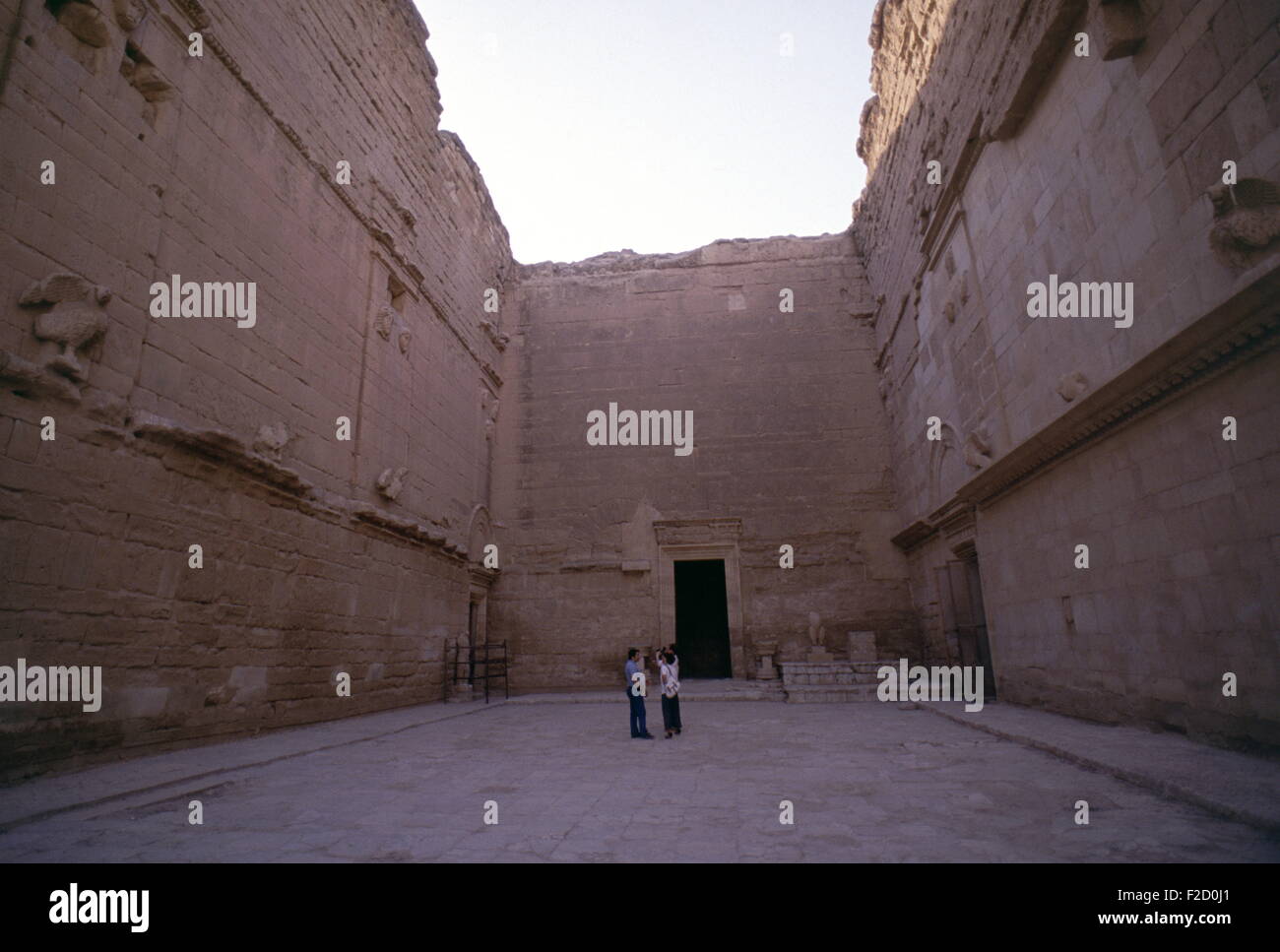 The ancient 3rd century BC pre-Christian temple complex of Hatra in NW ...