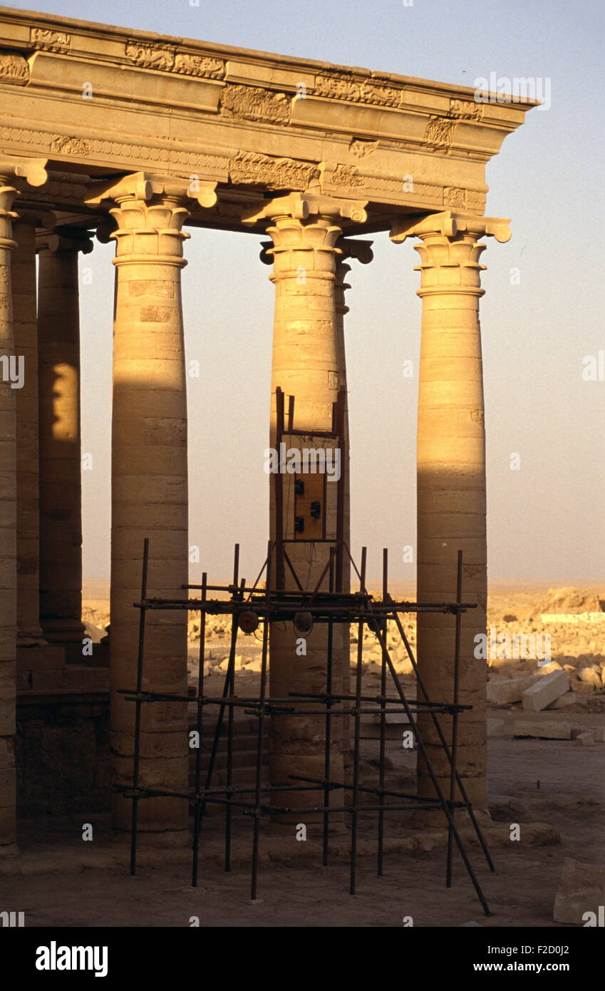 The ancient 3rd century BC pre-Christian temple complex of Hatra in NW ...