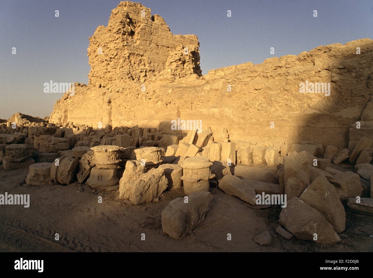 The ancient 3rd century BC pre-Christian temple complex of Hatra in NW ...