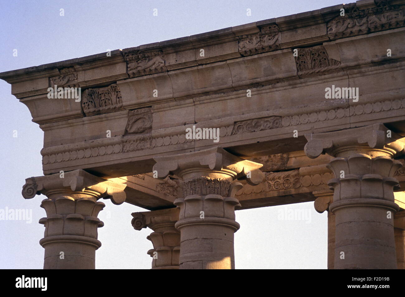 The ancient 3rd century BC pre-Christian temple complex of Hatra in NW ...