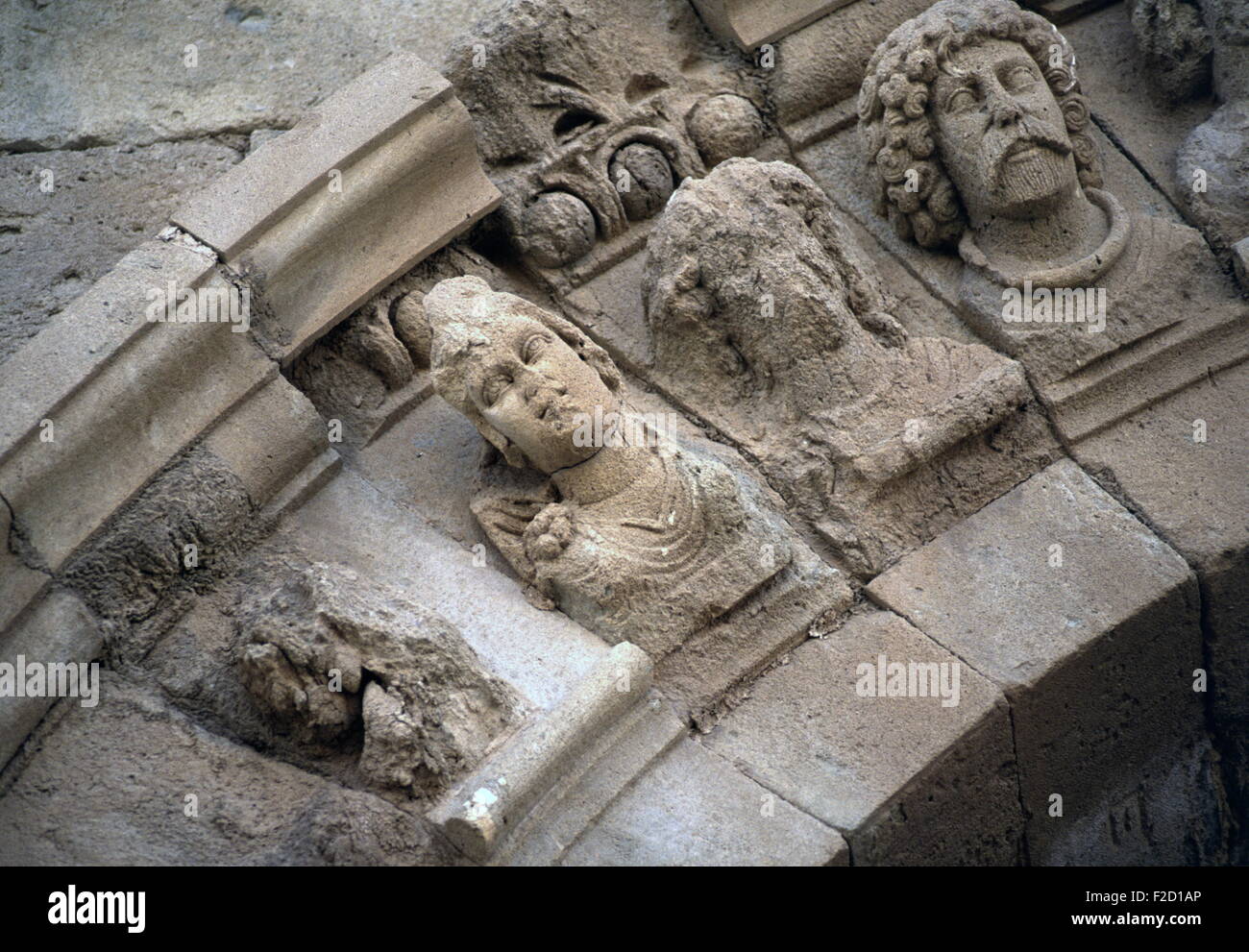 The ancient 3rd century BC pre-Christian temple complex of Hatra in NW ...