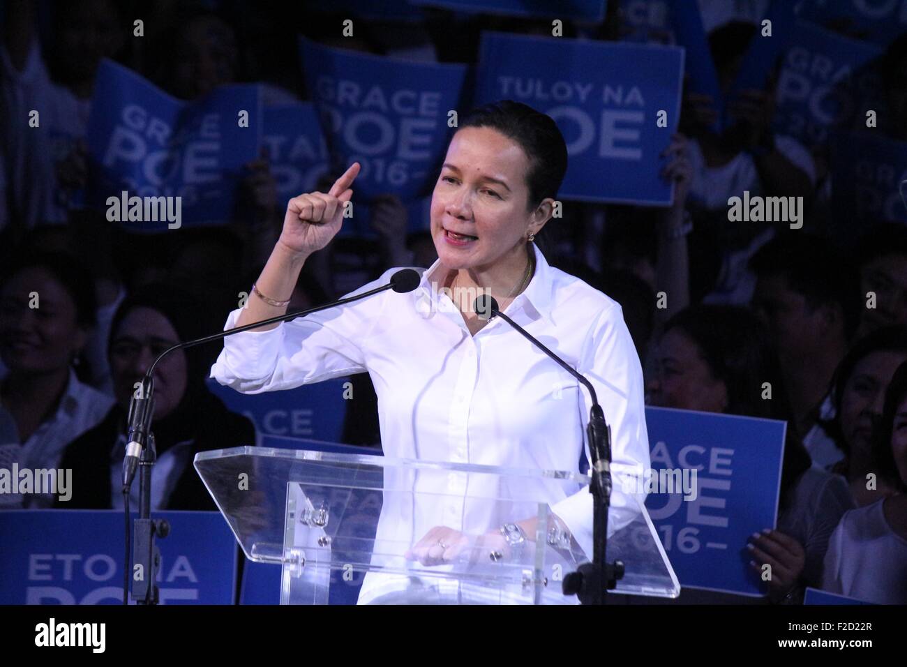 Quezon City, Phillipines. 16th Sep, 2015. Gestures of Philippine ...