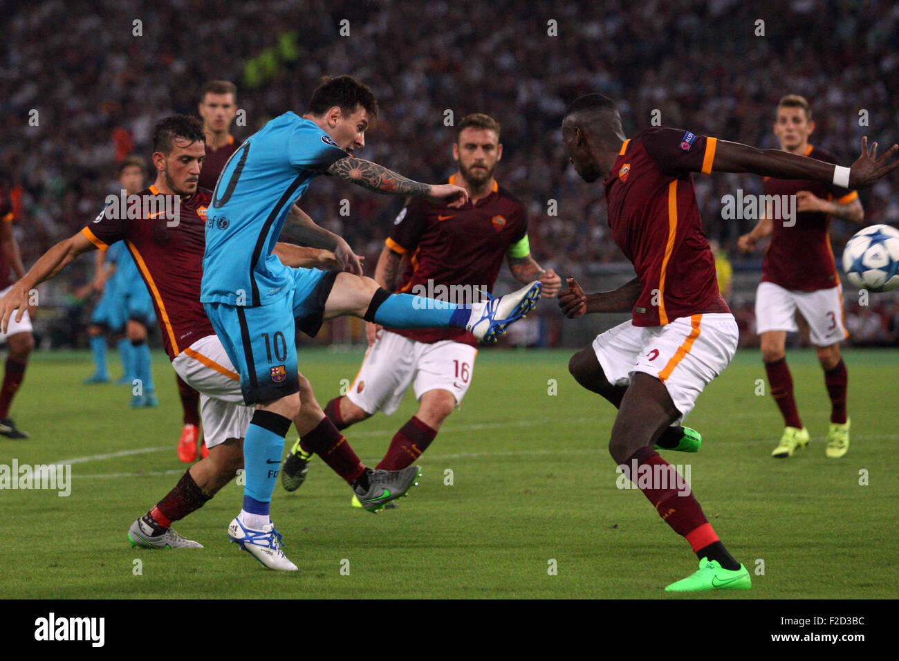 Rome, Italy. 16th September, 2015. Football / Soccer: UEFA Champions ...